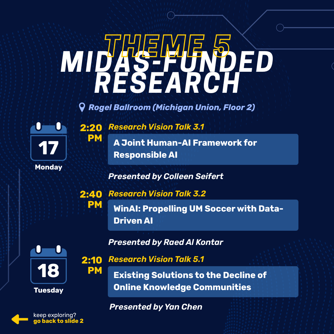 U-M Annual Data Science & AI Summit 2025 – MIDAS
